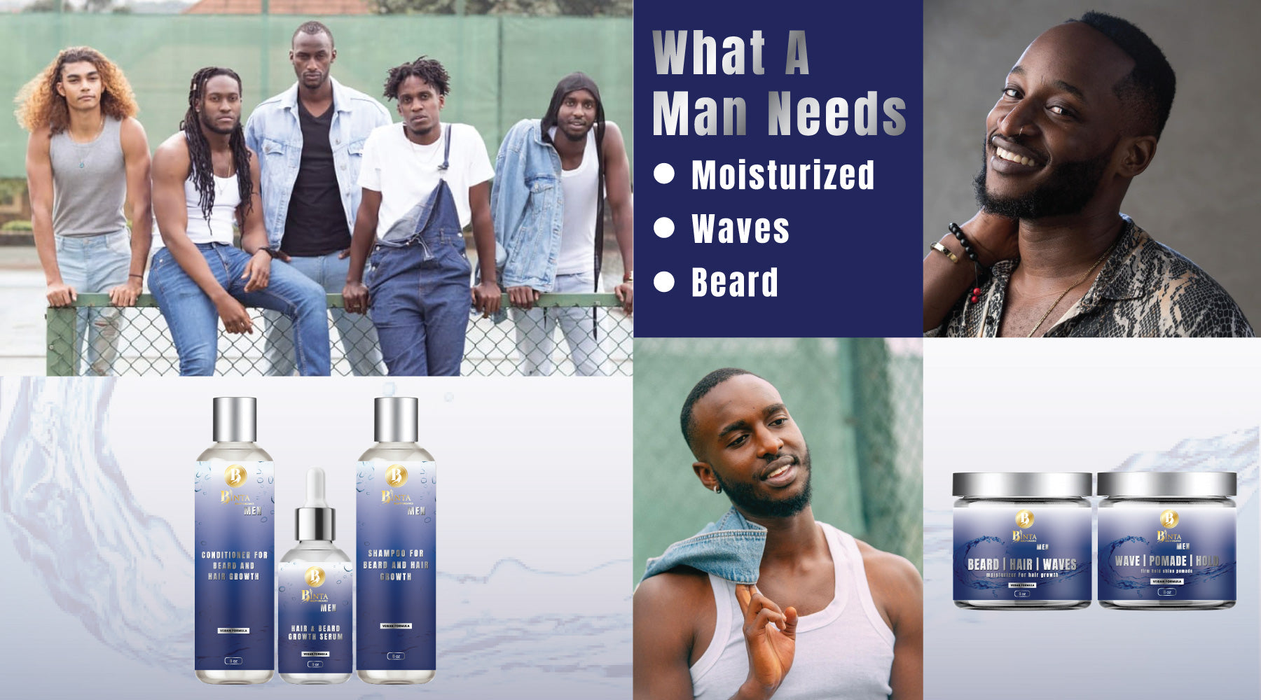 #1 Hair growth system ( Binta Beauty Organics )