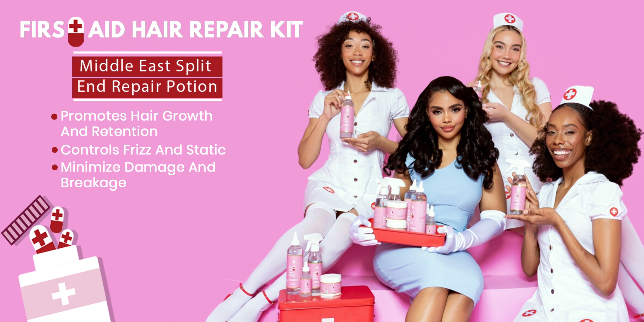 #1 Hair growth system ( Binta Beauty Organics )