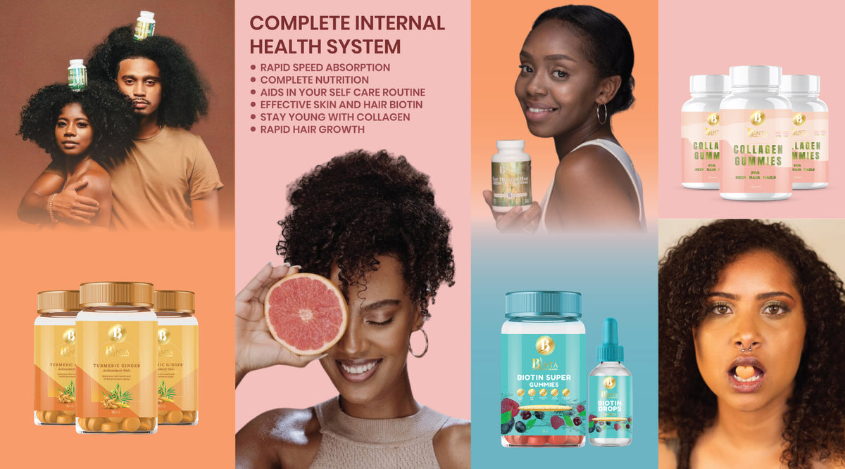 #1 Hair growth system ( Binta Beauty Organics )