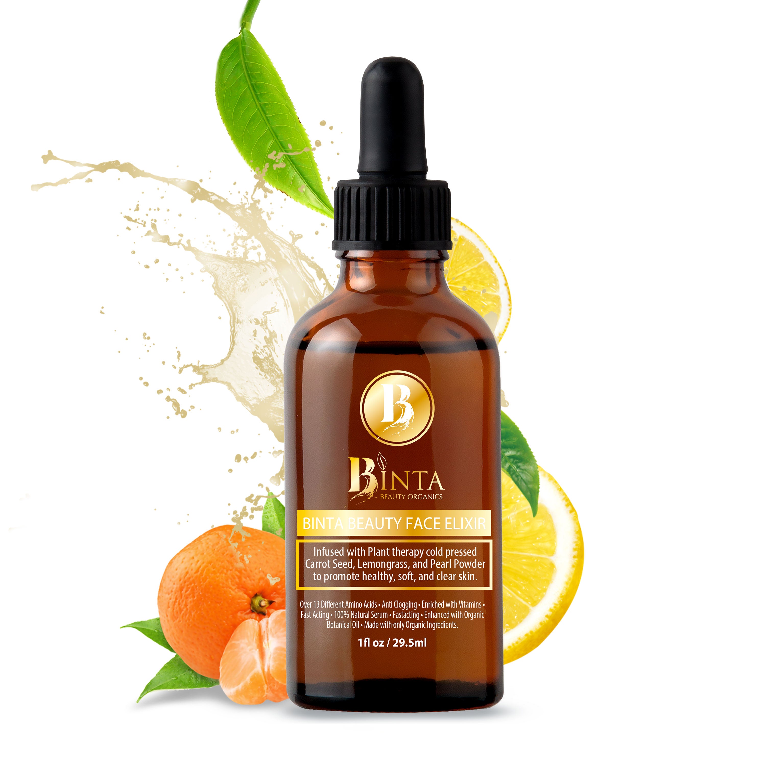 Powerful Botanical Anti-Age Elixir - Binta Beauty Organics
